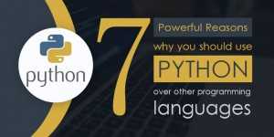 7 Powerful Reasons Why you Should use Python - Infographic | Intelegain